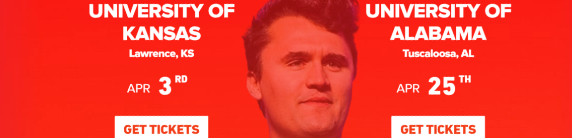 Turning Point USA founder Charlie Kirk’s appearance at KU Wednesday to ...