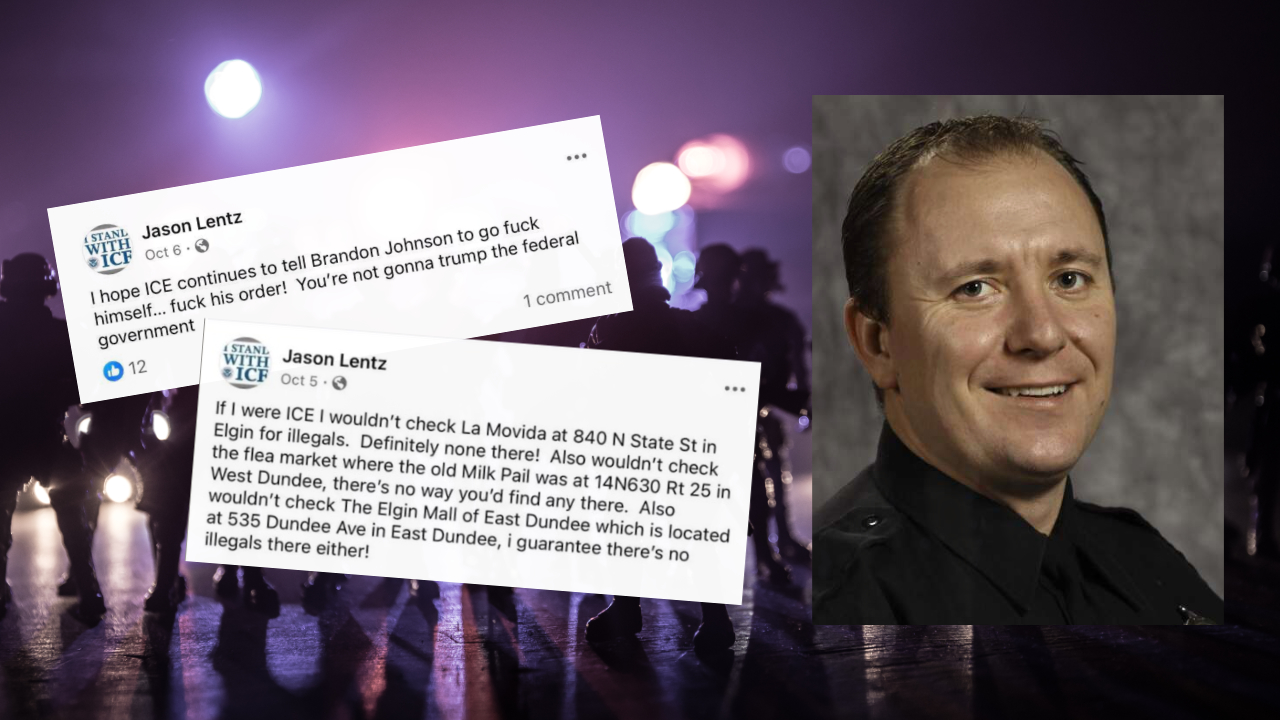 Fired again: Suburban Chicago cop axed for pro-ICE posts a decade after ...
